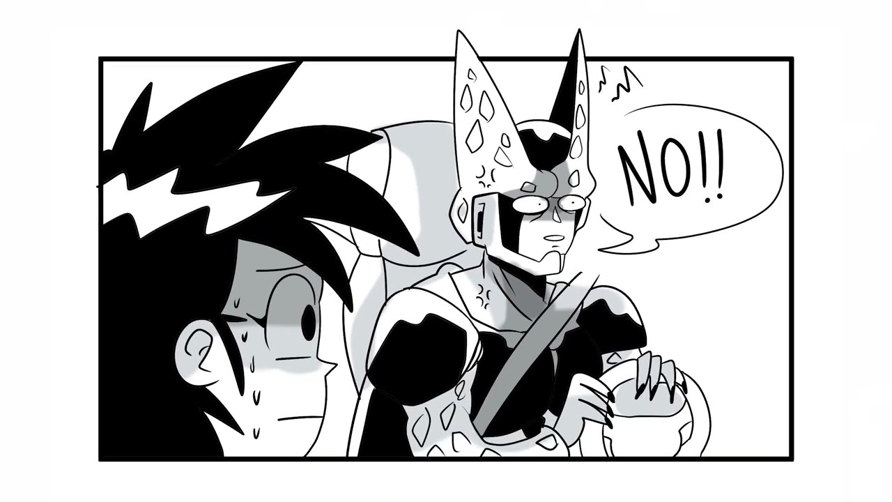 Laura x Perfect Cell: Arena Talk | DBZ COMIC DUB - YouTube