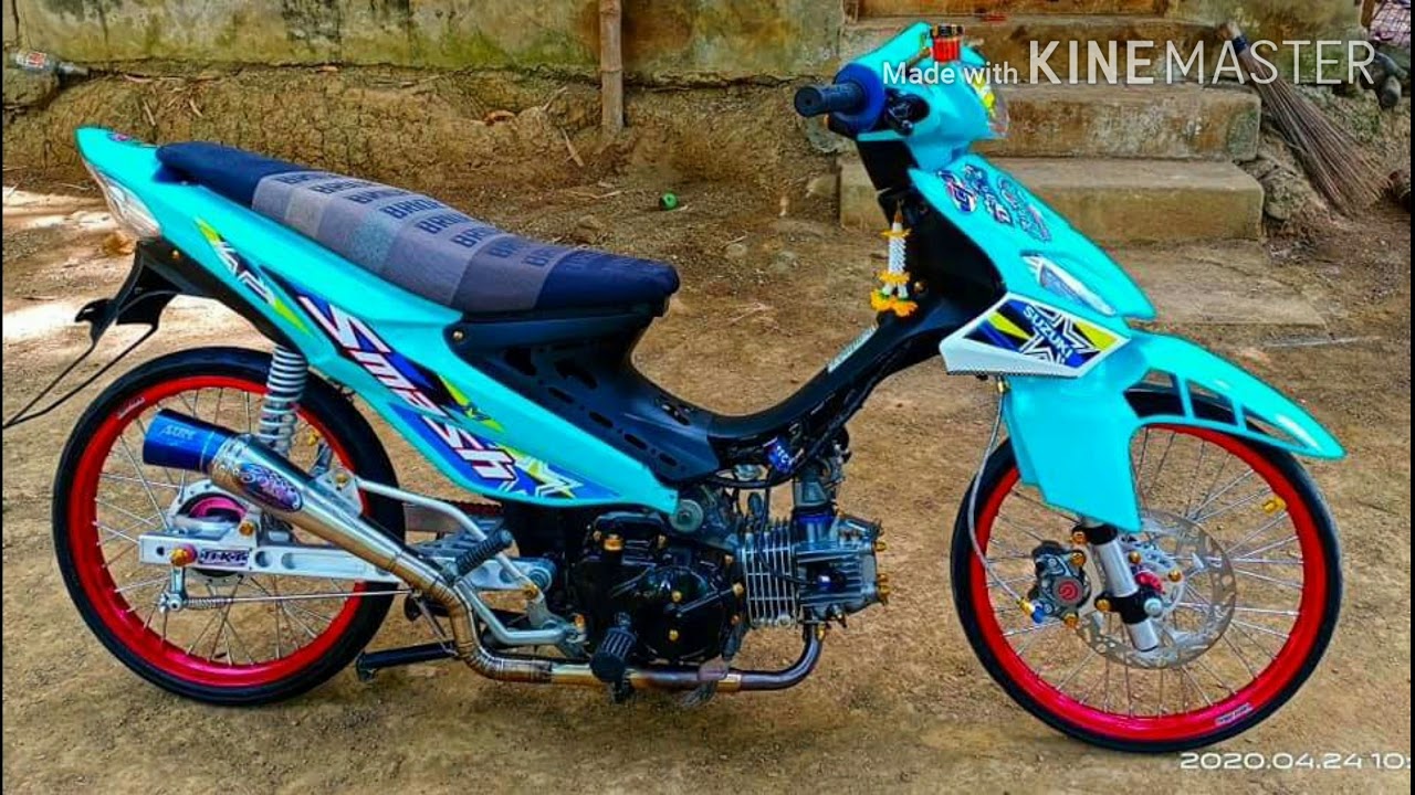 Suzuki Smash 115 Streetbike Concept - YouTube