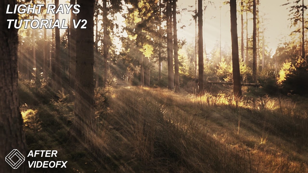 Light Rays in After Effects: V2 - YouTube