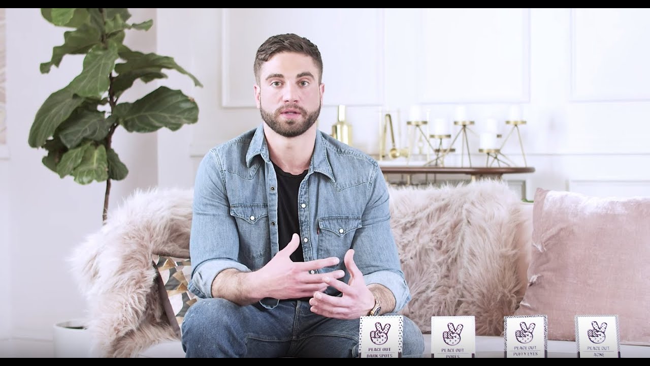 MEET PEACE OUT SKINCARE FOUNDER ENRICO FREZZA - YouTube