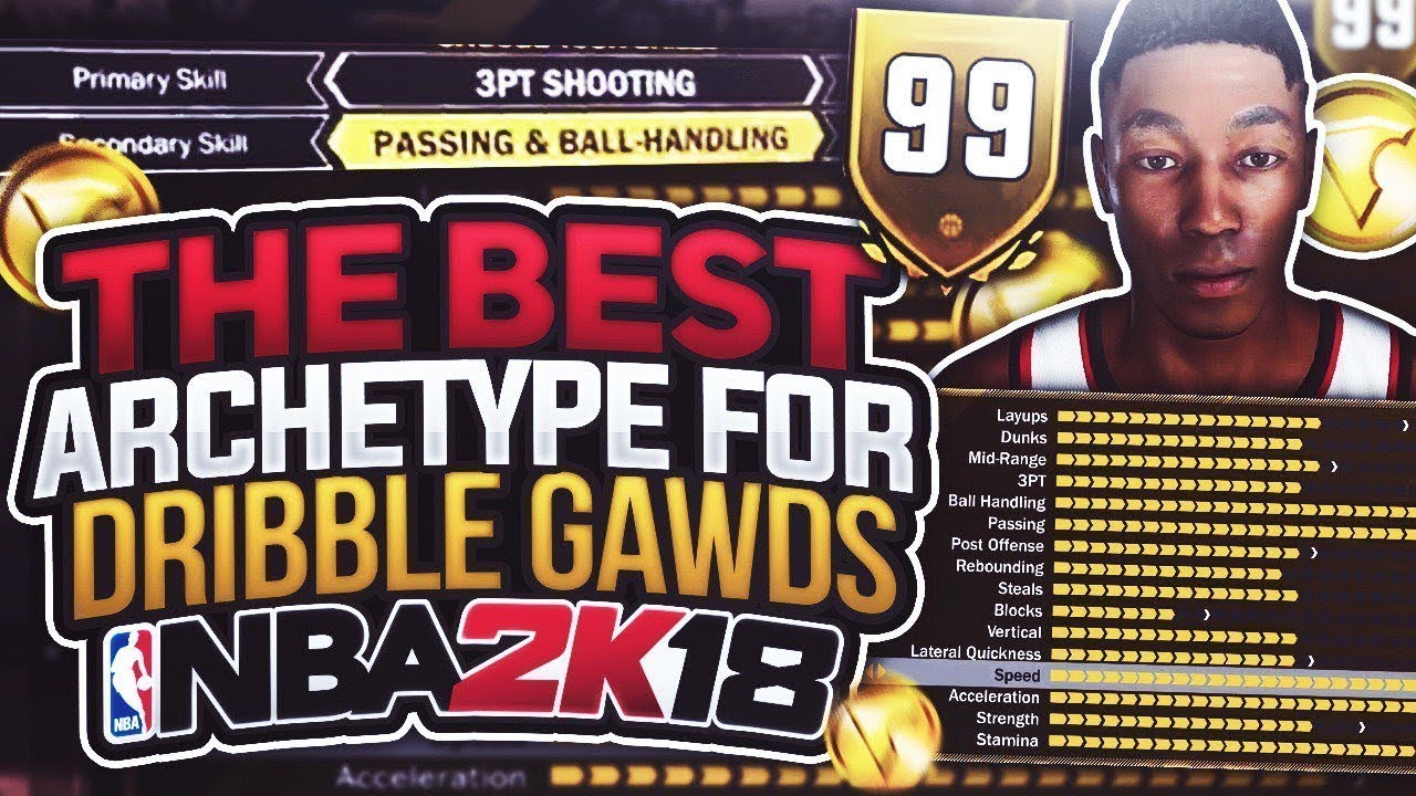 BEST GUARD SHOOTING BUILD NBA 2K18!😱 BEST DUAL ARCHETYPE! - YouTube