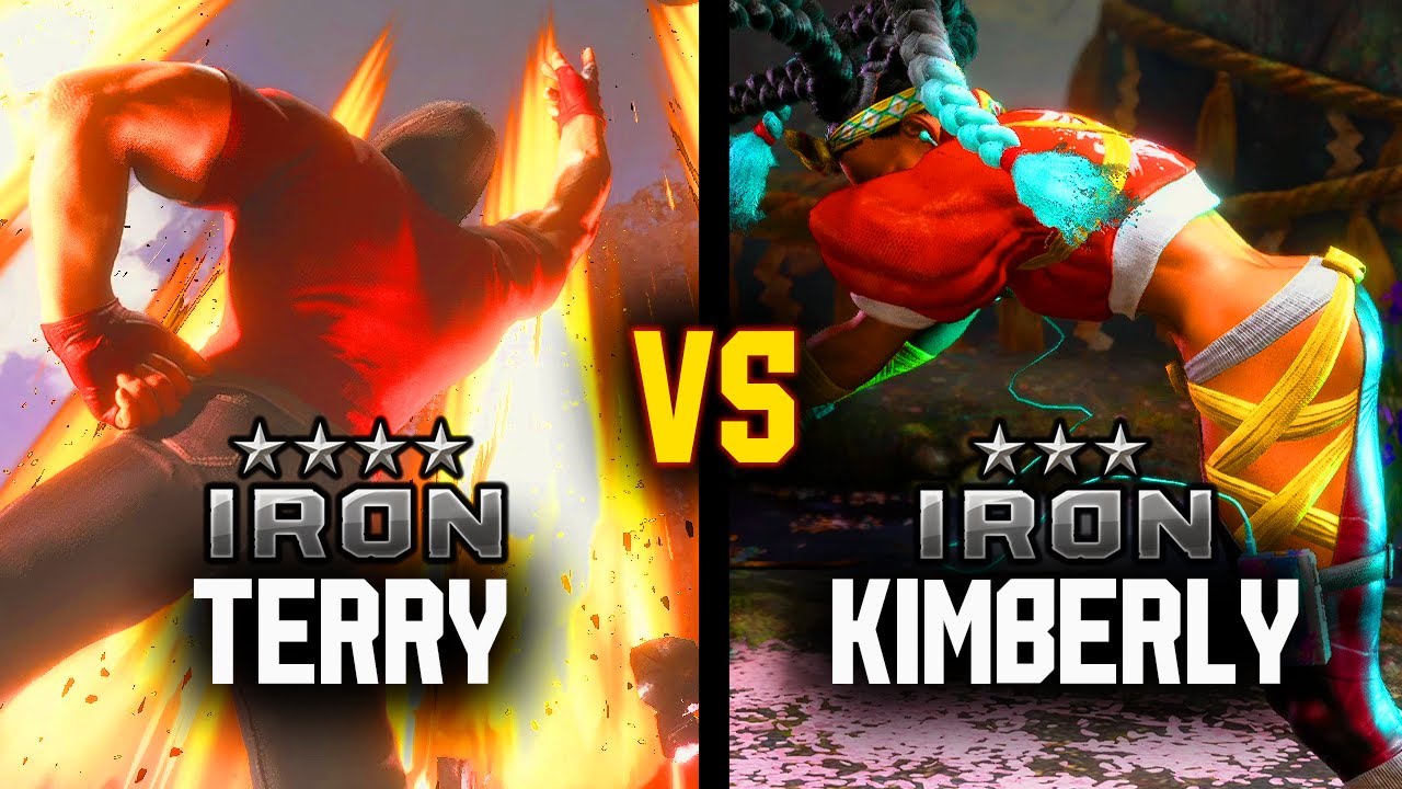 SF6 Terry (Iron 4) VS Kimberly (Iron 3) | Low Level Replay | Street ...