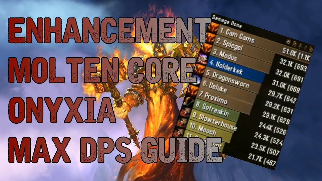 Classic WoW - Defy Expectations Molten Core & Onyxia DPS Guide - YouTube
