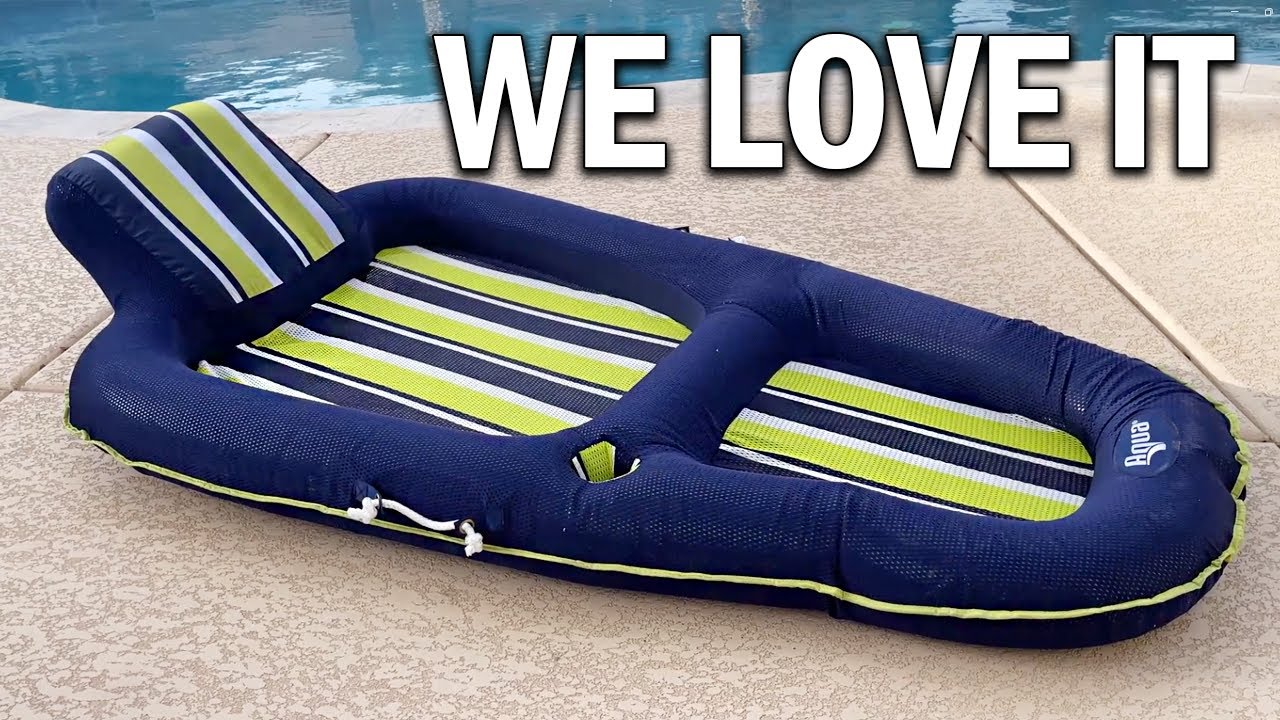 Aqua LEISURE Luxury Comfort Pool Float Lounges Review - Does It Really ...