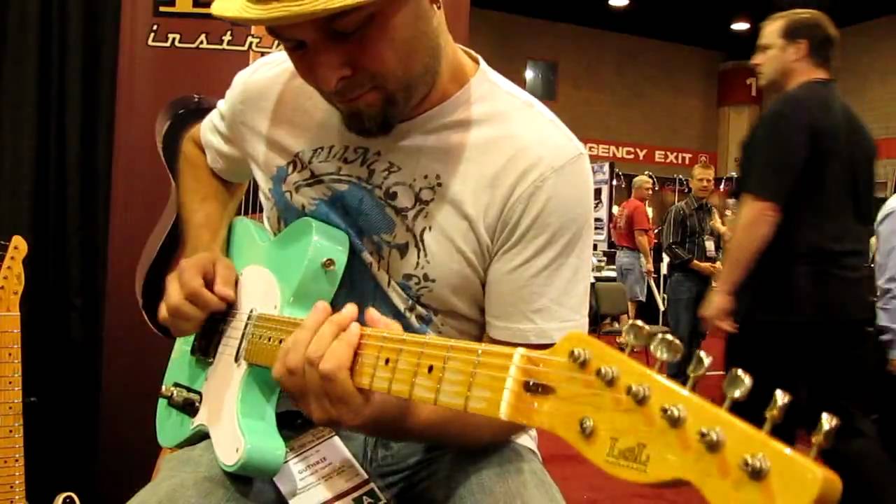 Nashville Star Guthrie Trapp at LsL's Summer NAMM Booth - YouTube