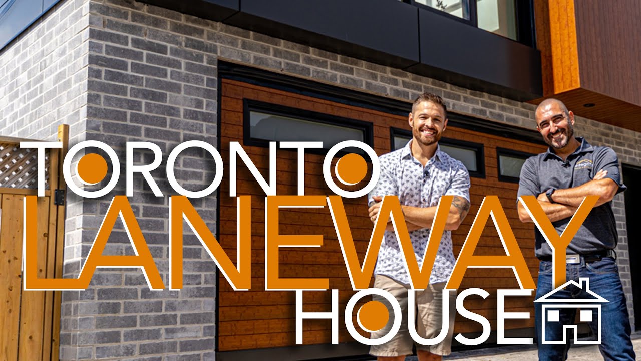 Tour one of Toronto's most recently built Laneway Houses! - YouTube