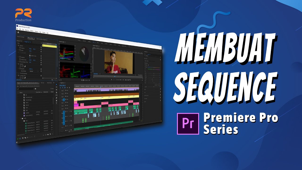 Cara Membuat Sequence di Adobe Premiere Pro | Premiere Pro Series #5 ...