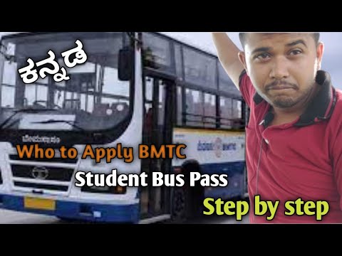 Who to apply Bmtc student Bus pass 2023 #bmtcbus - YouTube
