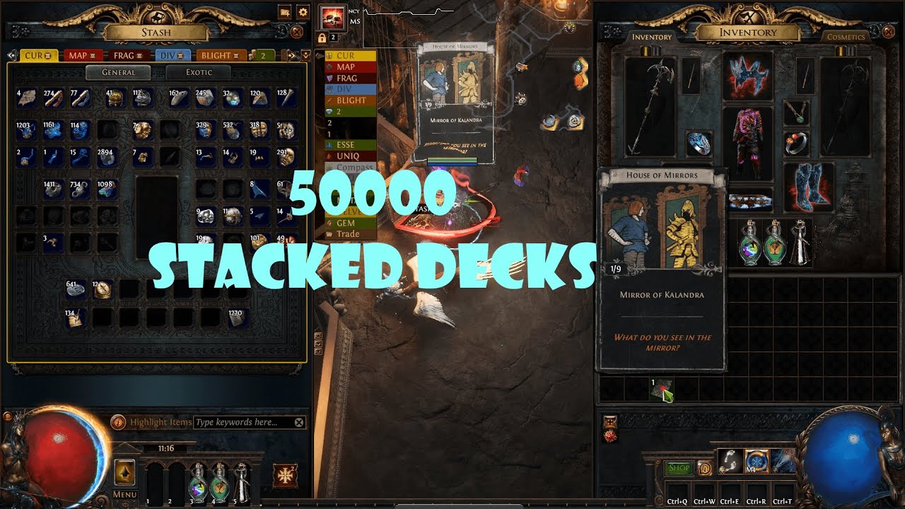 Opening 50000 Stacked Decks. PoE 3.22 - YouTube