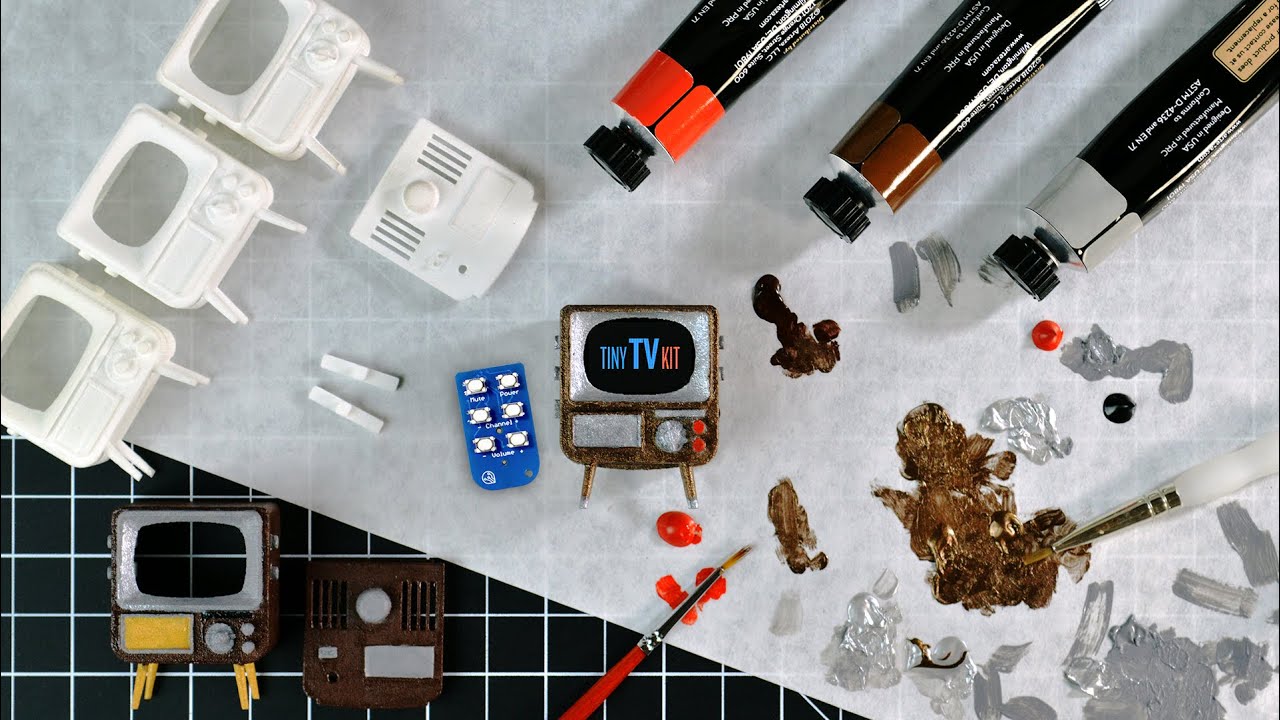 Customizing your DIY TinyTV Kit - YouTube