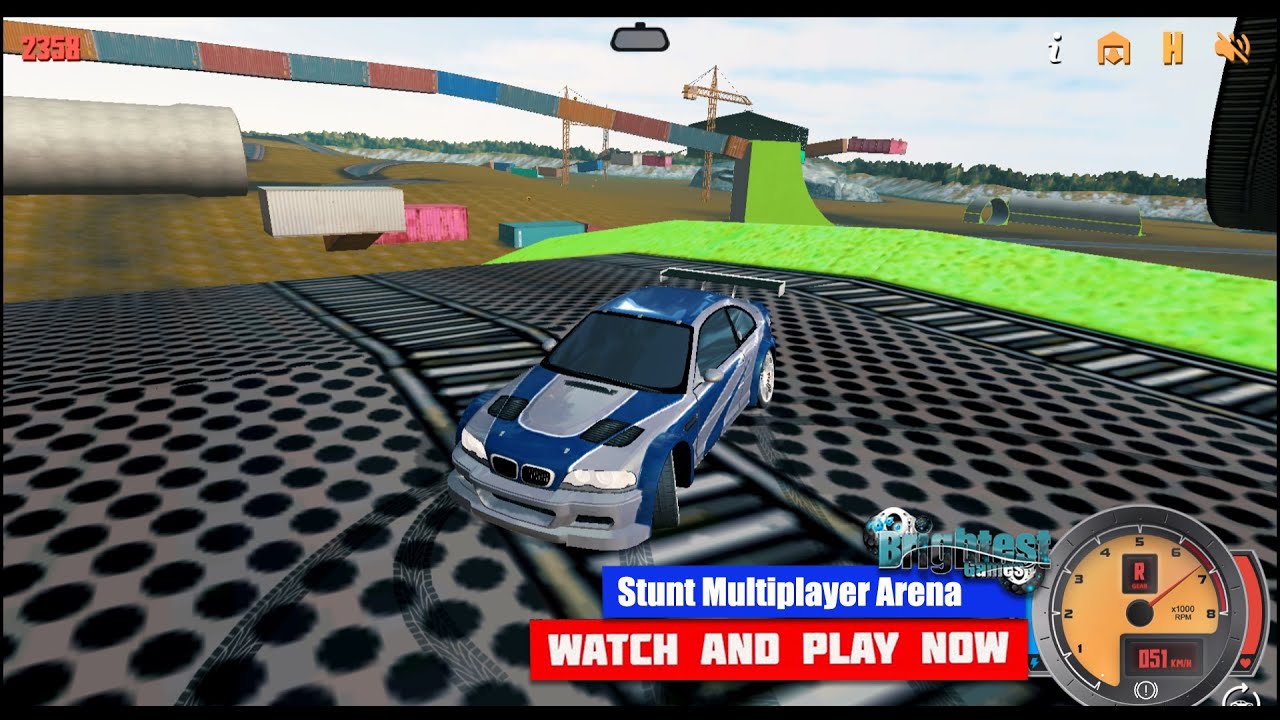 Stunt Multiplayer Arena - Gameplay Brightestgames.com - YouTube