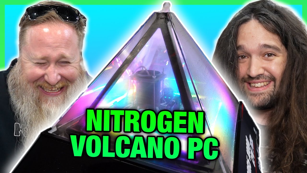 Beer-Dispensing Computer & Liquid Nitrogen Volcano, ft. Bearded ...
