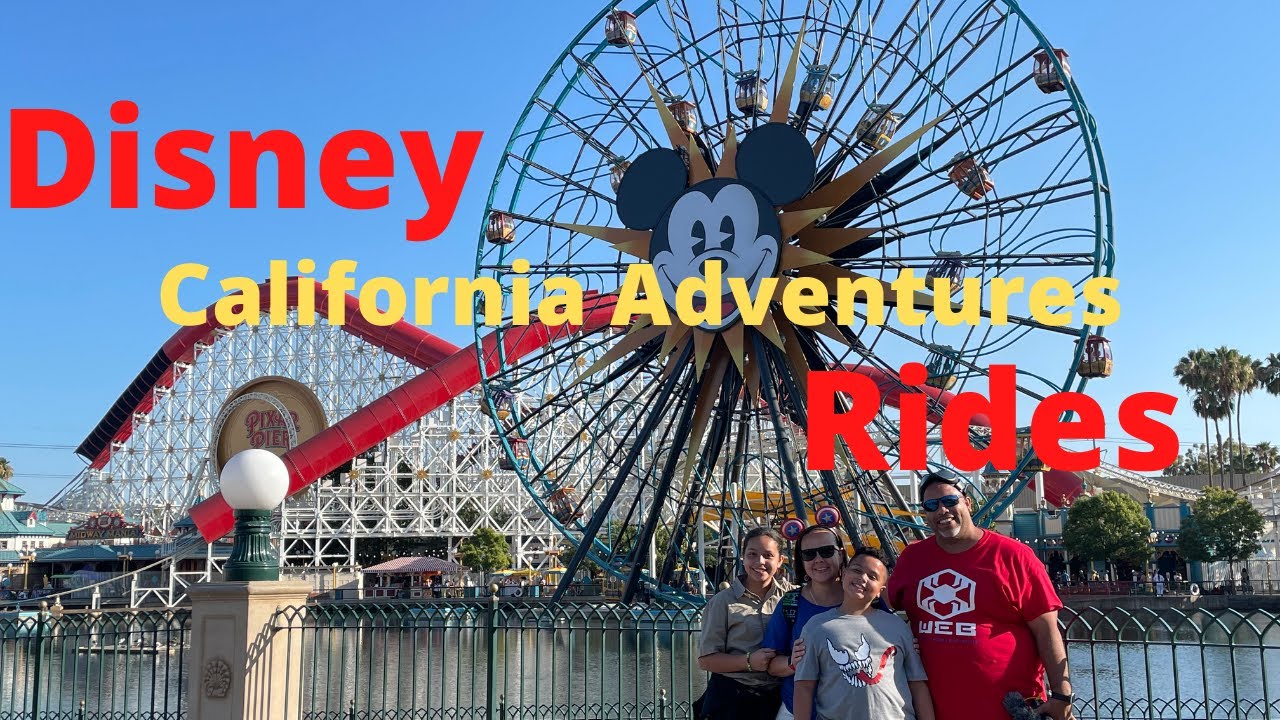 Fun Day and First Time Doing Disney California Adventure Rides - YouTube