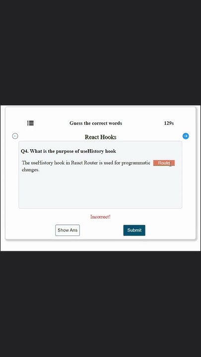 One linear react question of 1 mark #react #coding #answer #question #interview - YouTube