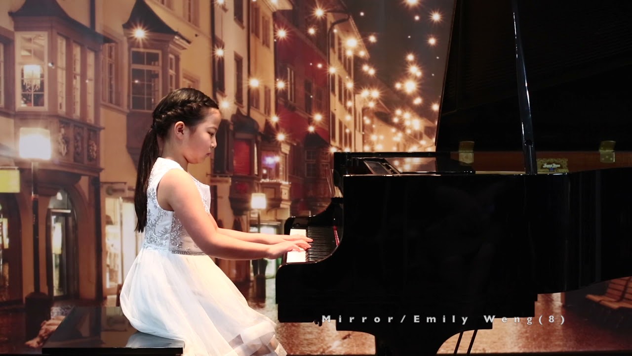 Mirror-Emily Weng (7-yo) - YouTube