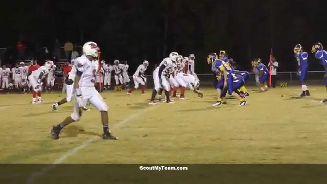 Charles City standout athlete Dominique Williams makes a nice tackle on ...