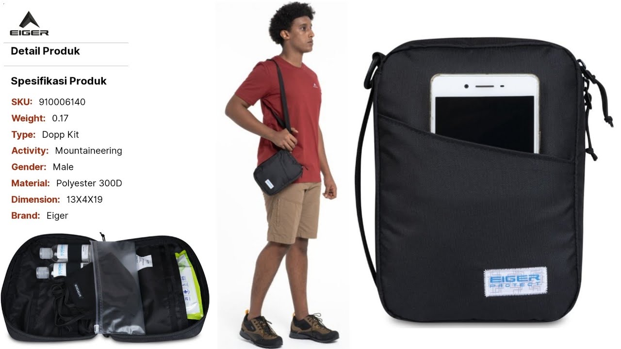 EIGER X-STERIPAC 01 1L || SKU#: 910006140 || DOPP KIT EIGER - YouTube