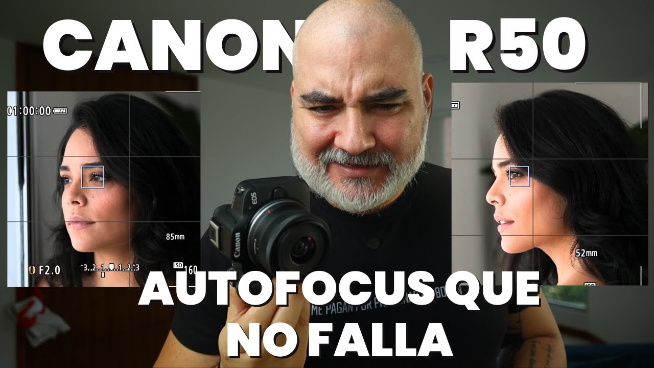Canon R50 ¿el MEJOR AUTOFOCUS del segmento? - YouTube