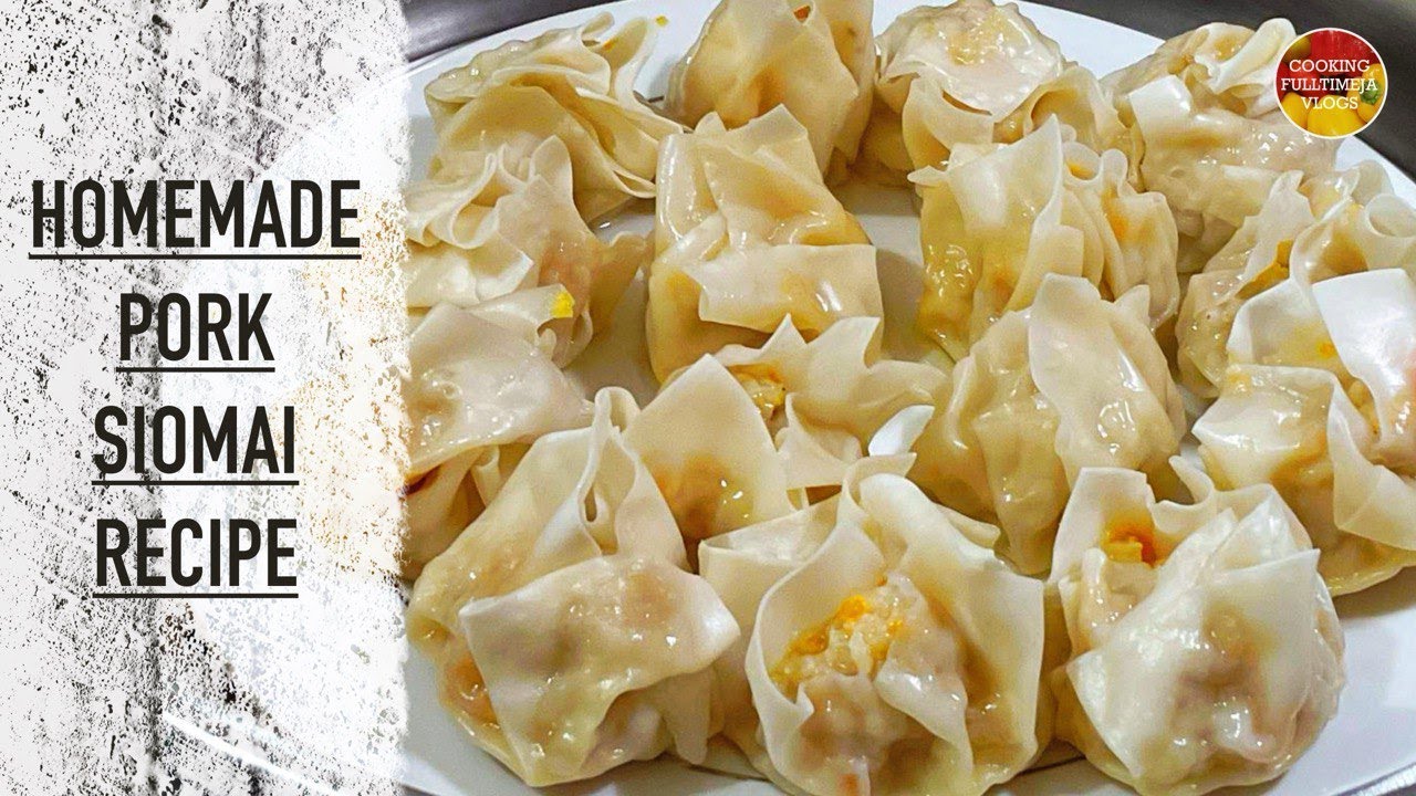 HOMEMADE SIOMAI RECIPE #delicious #food #siomai #yummy - YouTube