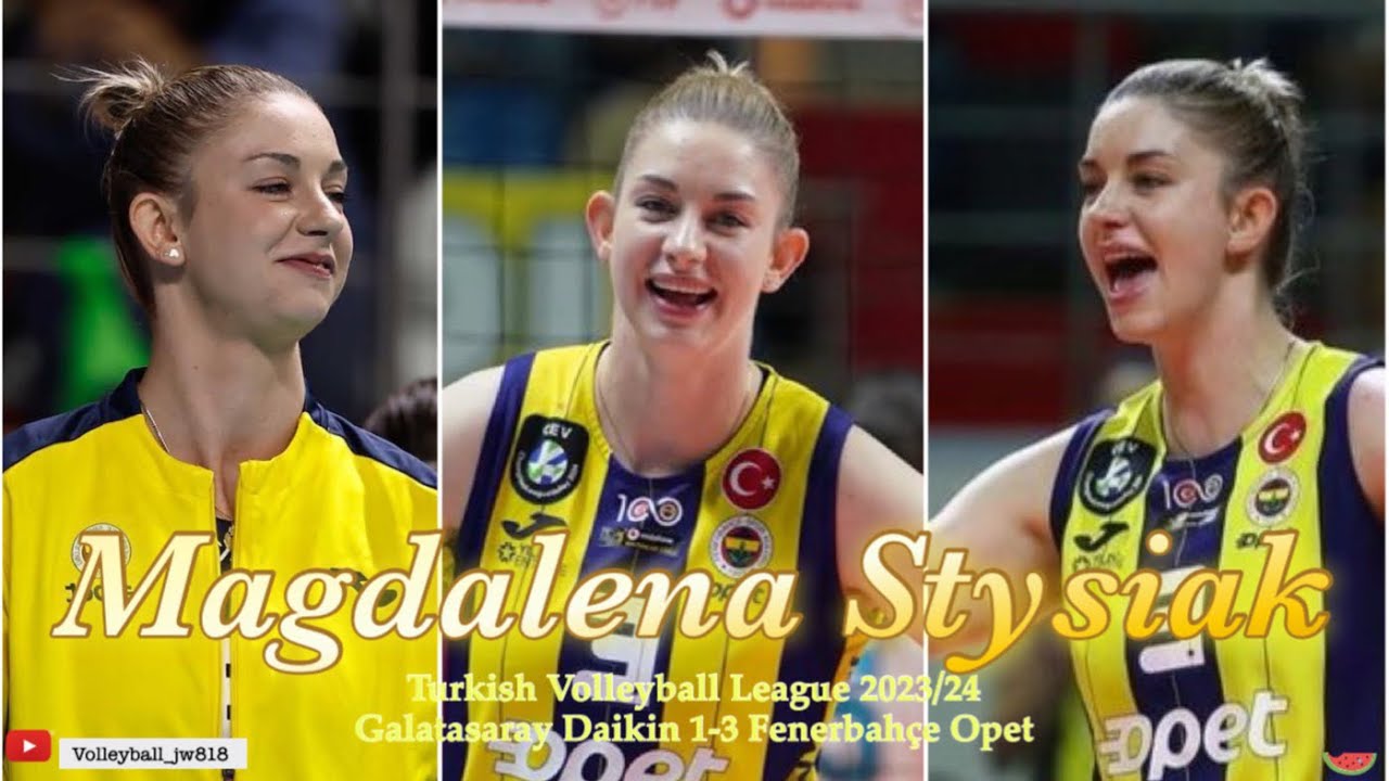 Magdalena Stysiak│23 points │Galatasaray Daikin vs Fenerbahçe Opet ...