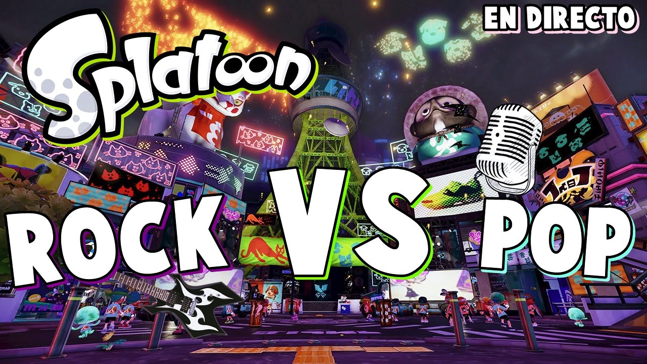 ¡ FESTIVAL SPLATOON EN DIRECTO ! | ROCK VS POP | Splatoon - YouTube
