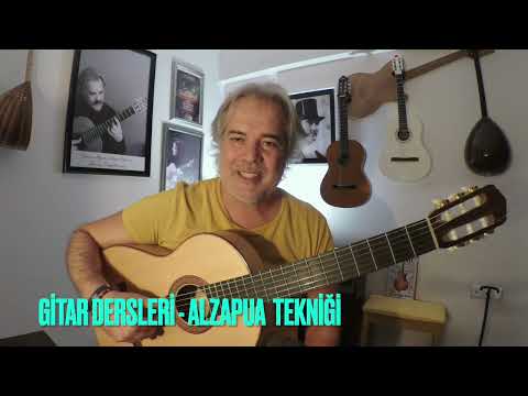 GİTAR DERSLERİ- ALZAPUA  TEKNİĞİ- GUITAR LESSONS- Flamenco Guitar Technique