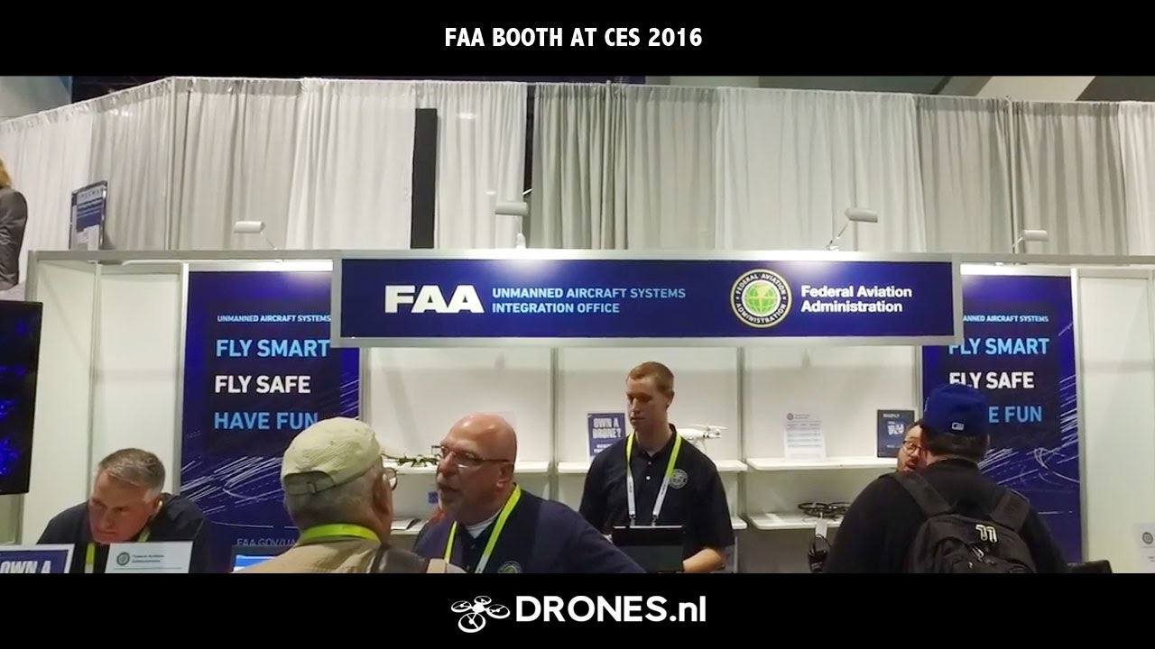 FAA Booth at CES 2016 - YouTube