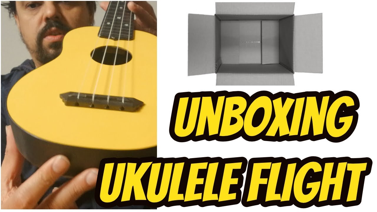 Unboxing Ukulele Flight Travel- Ukelele Ideal para niños y uso escolar ...