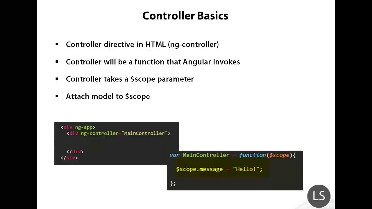 Angular Tutorial Beginner1 11controllers Controller Basics Youtube