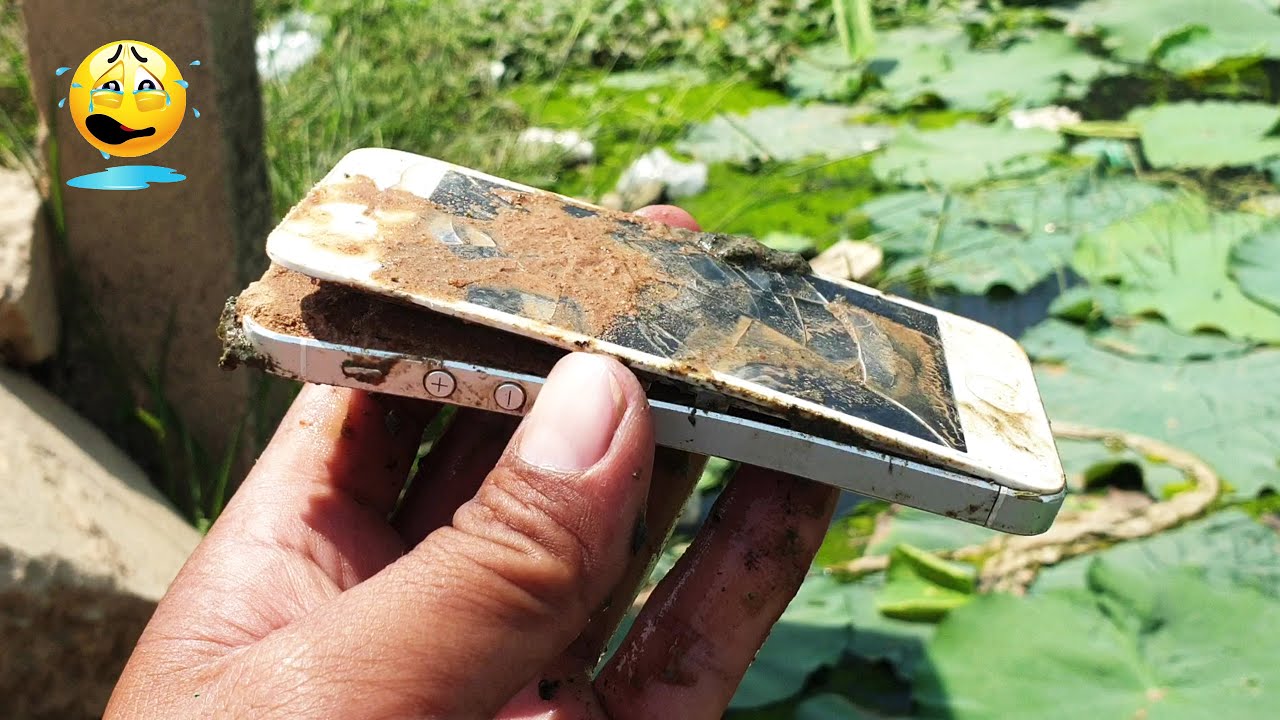 iPhone 5 Found Buried in Mud for YEARS – Restored to Life!🚀🔥 - YouTube