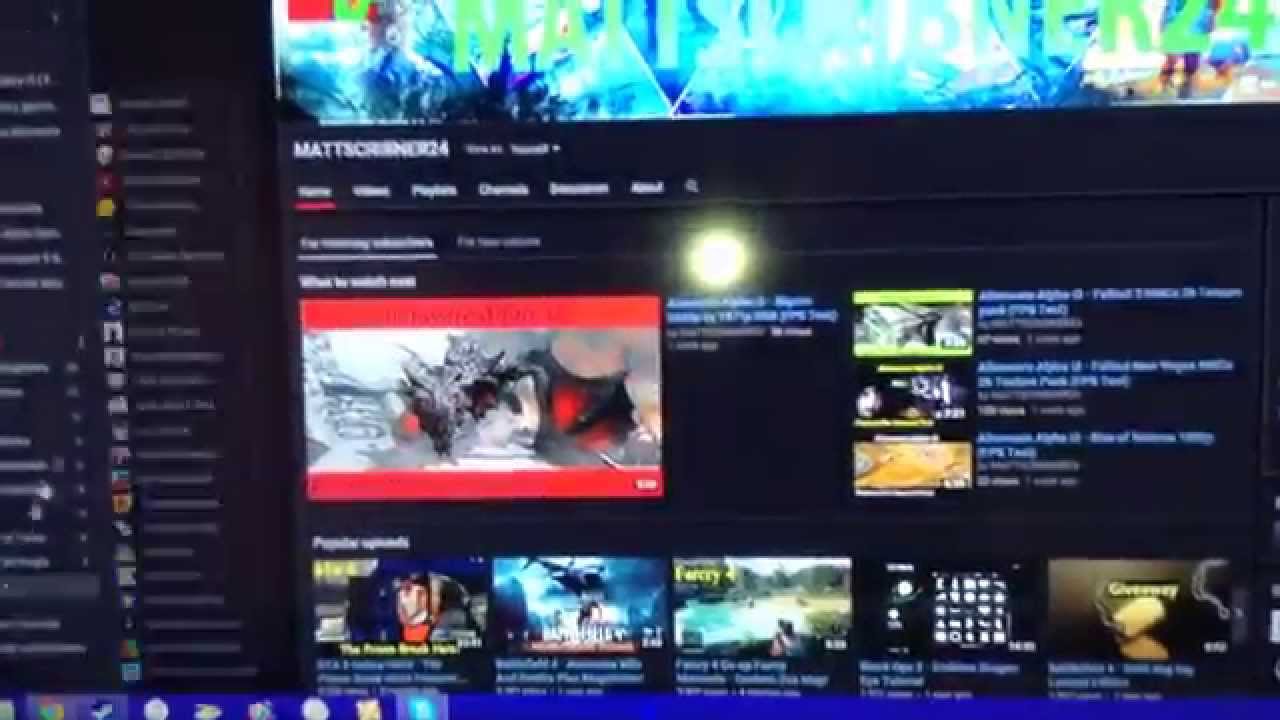 Alienware Alpha i3 - Solid State Drive Loading Times - YouTube