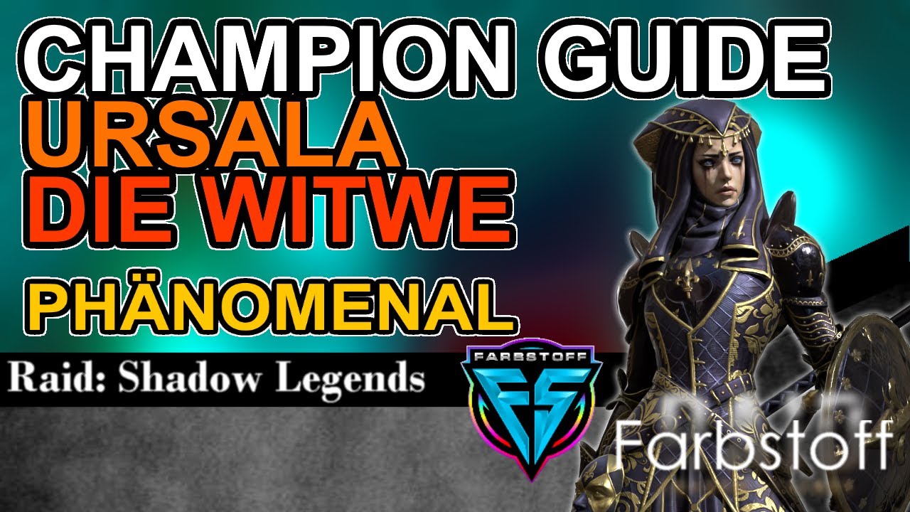 Raid: Shadow Legends - Champion Guide - Ursala die Witwe - was ein ...