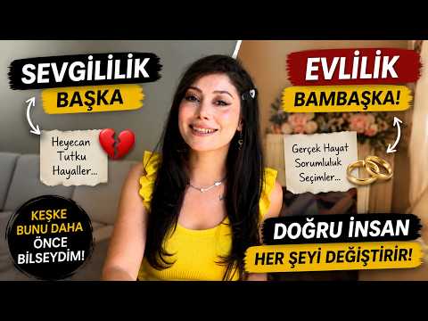 SEVGİLİYKEN ANLAMIYORSUN EVLENİNCE ANLAŞILIYOR I İLİŞKİ KOÇUNUZLA SOHBET