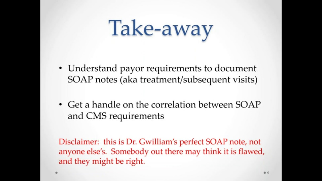 The Perfect SOAP Note - YouTube