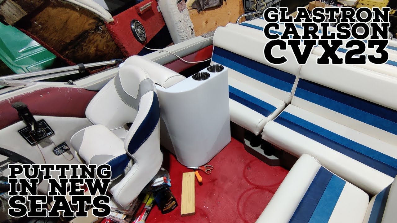 Glastron-Carlson CVX23 Project: Building a new engine cover and seat ...