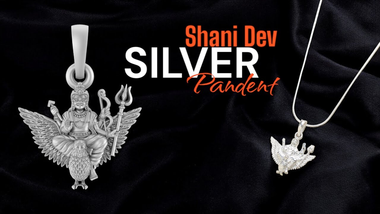 Shani Dev | Sterling pure Silver | Pendant (locket) 92.5% purity ...