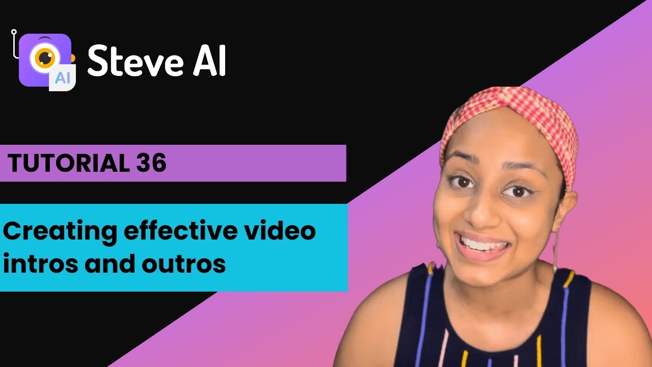 Creating effective video intros and outros | Intro and Outro Video ...