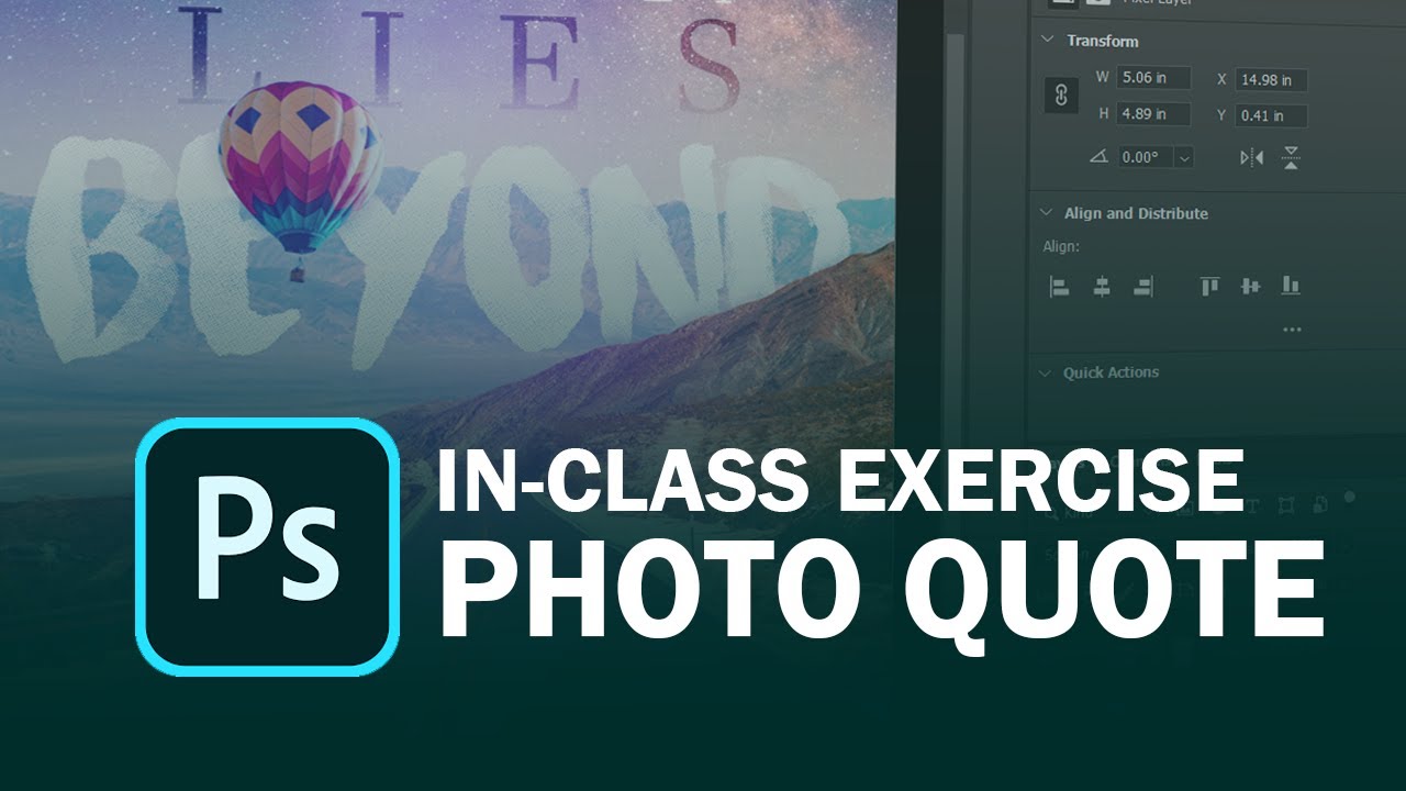 Designing a Composite Poster in Photoshop - YouTube