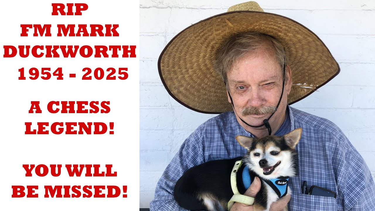 Tribute to FM Mark Duckworth aka "The Duck" - A Chess Legend! - YouTube