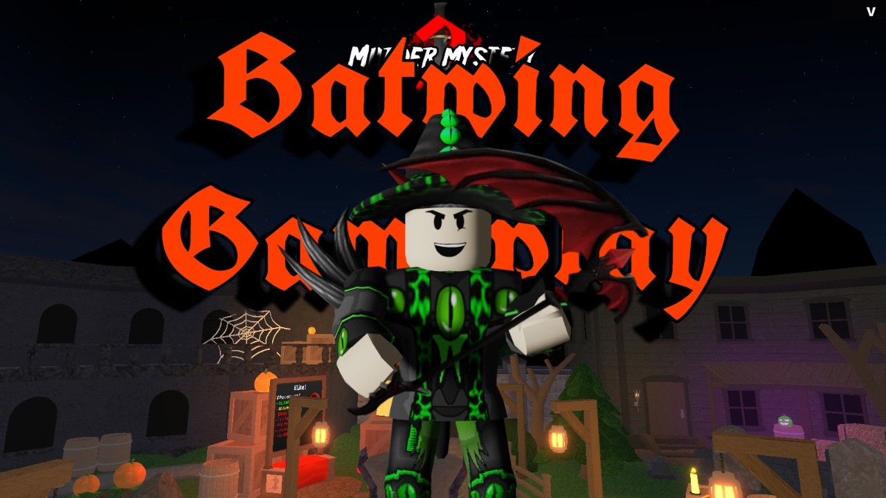 This Batwing Is So GOOD | Murder Mystery 2 | Roblox - YouTube