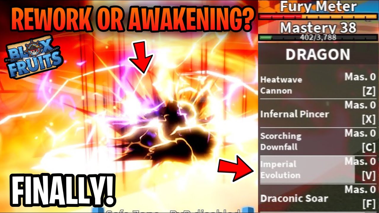 New Dragon Rework or Awakening?! The King of the Fruits is finally ...