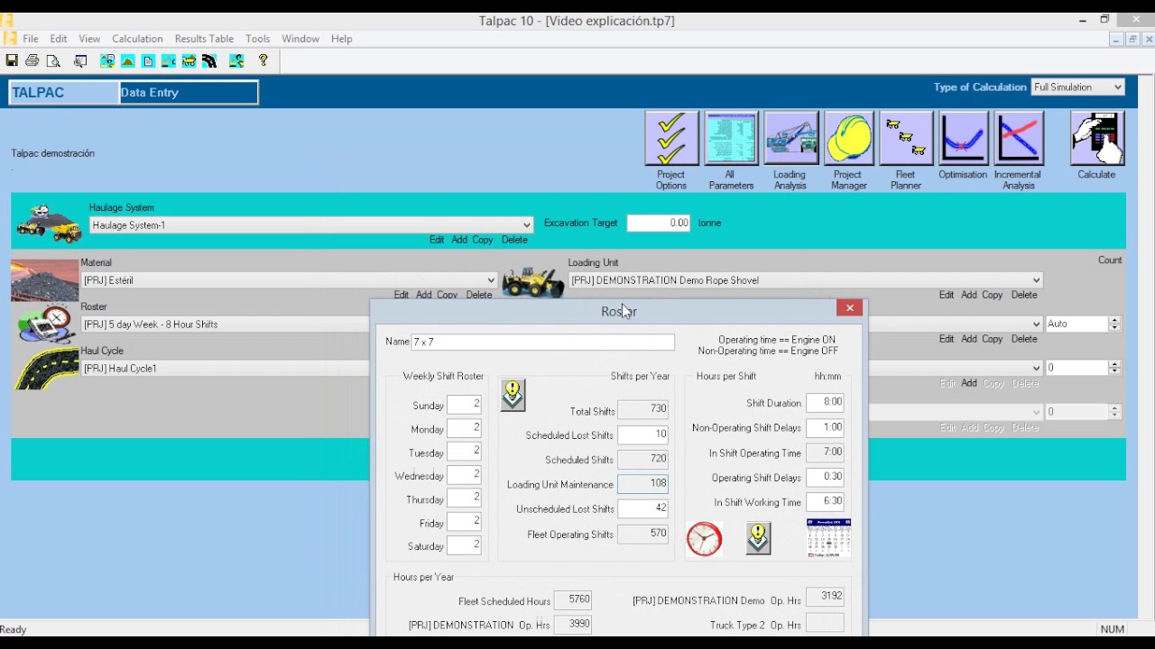 Demostración software: TALPAC - YouTube