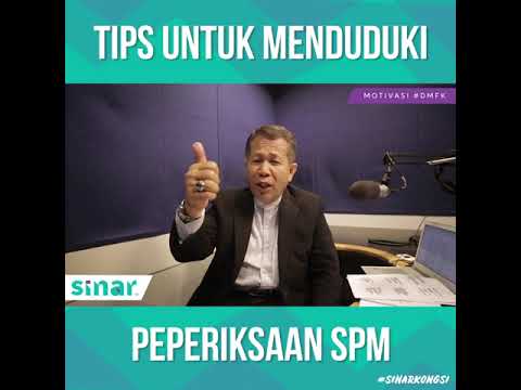 Tips Persediaan Akhir Untuk Adik-Adik Yang Bakal Menghadapi Peperiksaan SPM