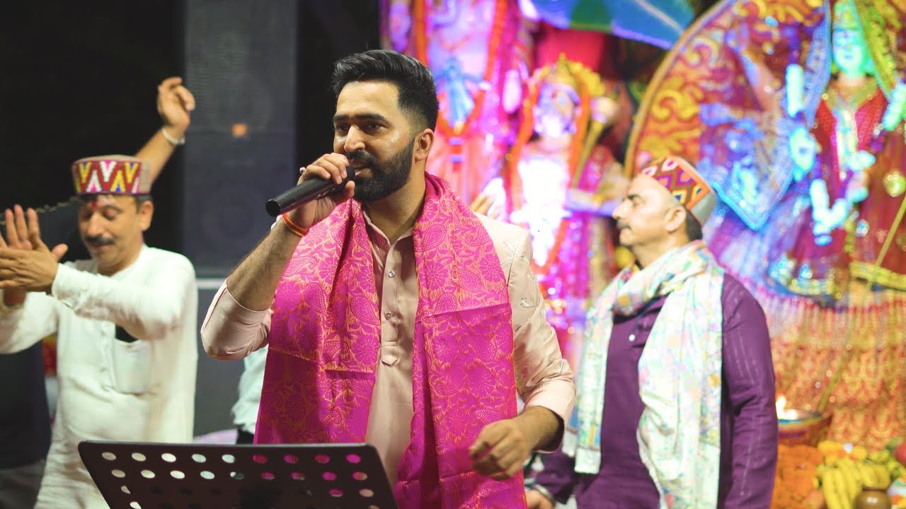 Live Jagran 2025 Full Event | Mata Ki Chowki | Singer Abhishek Singh ...