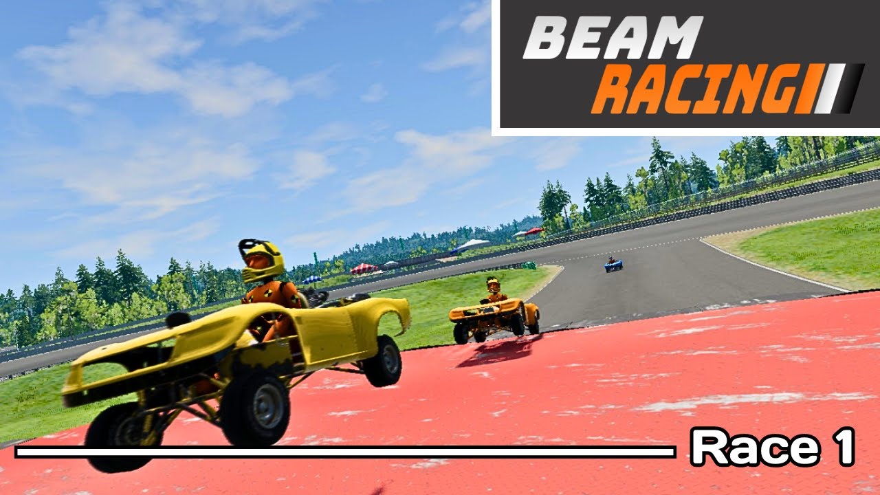 Beam Karting Race 1 Season 1 | BeamNG.Drive Racing - YouTube