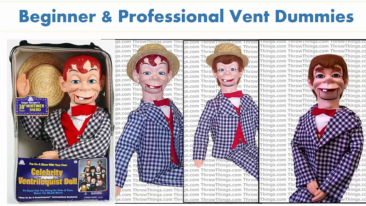 Mortimer Snerd Ventriloquist Dummy Doll for SALE 🔥 Review by Puppet ...
