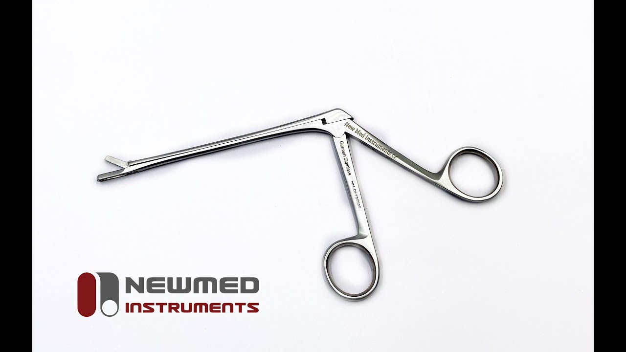 Gruenwald Nasal Forceps through-cutting - YouTube