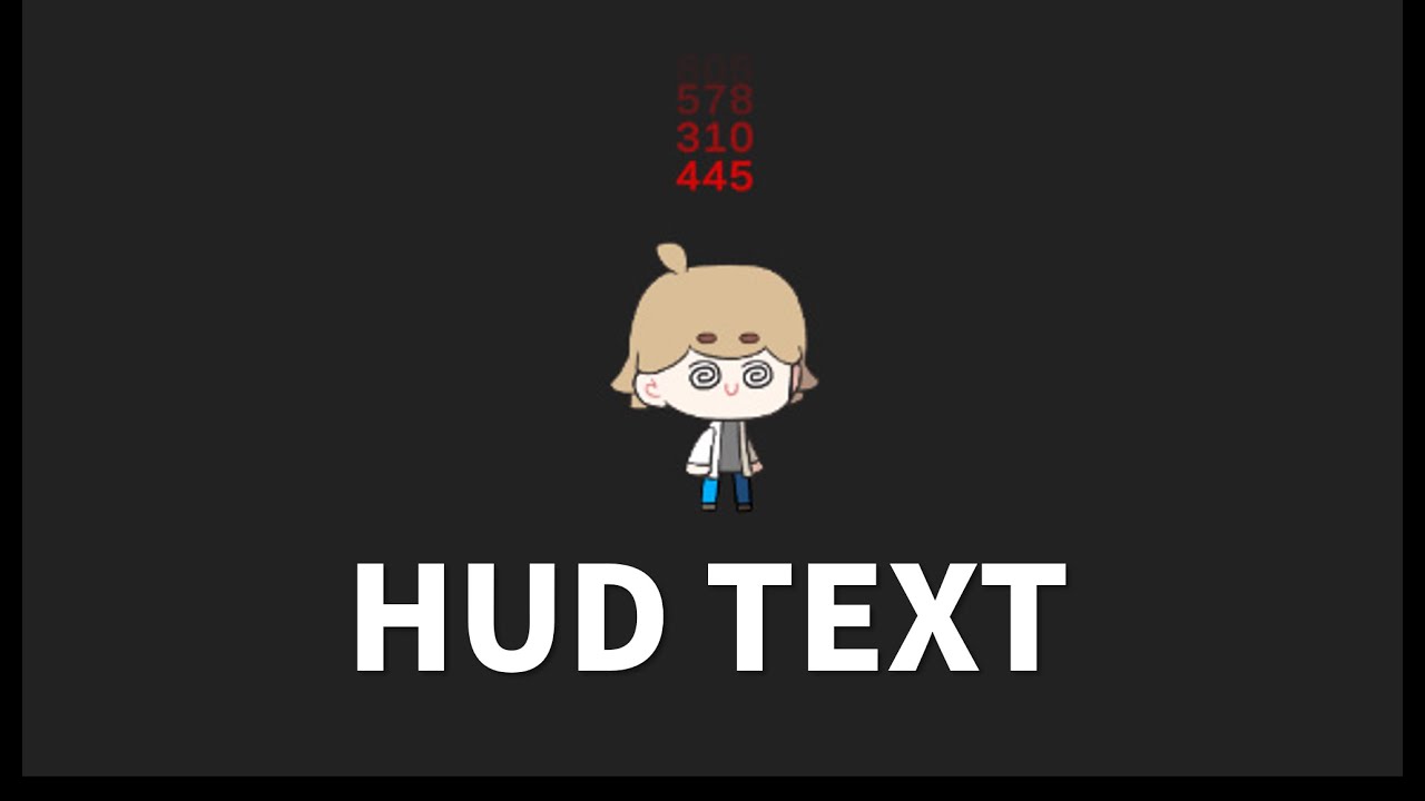 How To Make A HUD Text In Unity YouTube How To Make A HUD Text In Unity YouTube