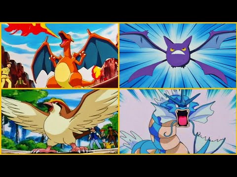 Pokémon Original Anime Series Evolutions Compilation