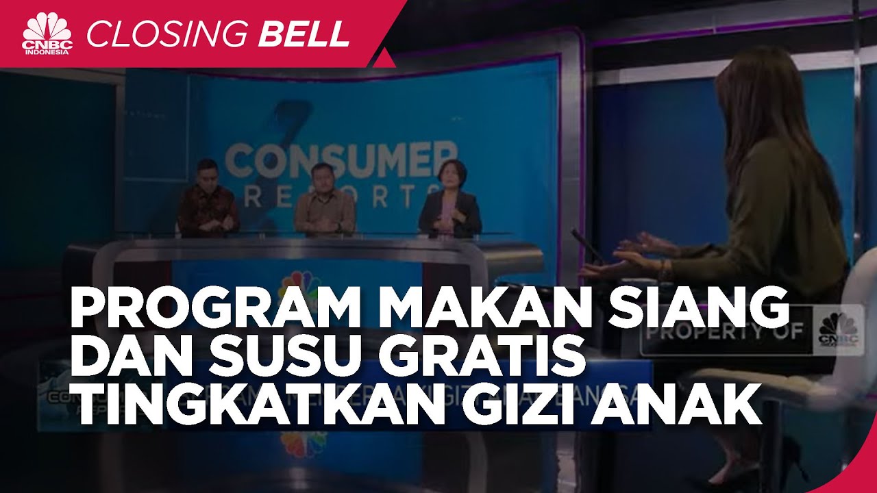 Program Makan Siang dan Susu Gratis Tingkatkan Gizi Anak - YouTube